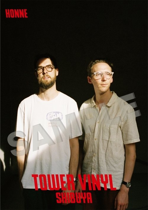 来日を記念したキャンペーン＆TOWER VINYLコラボ決定！ | HONNE / ホンネ | Warner Music Japan